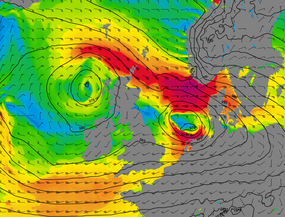 North Sea weather briefing week 1: Storm Henk causes severe conditions