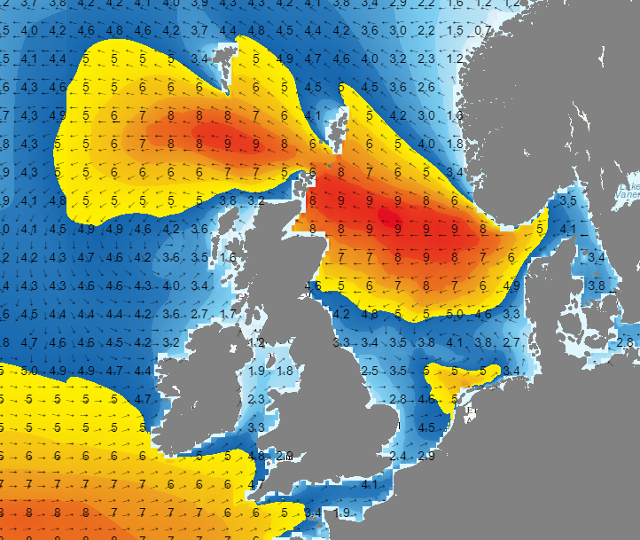 North Sea weather briefing week 1: Storm Henk causes severe conditions
