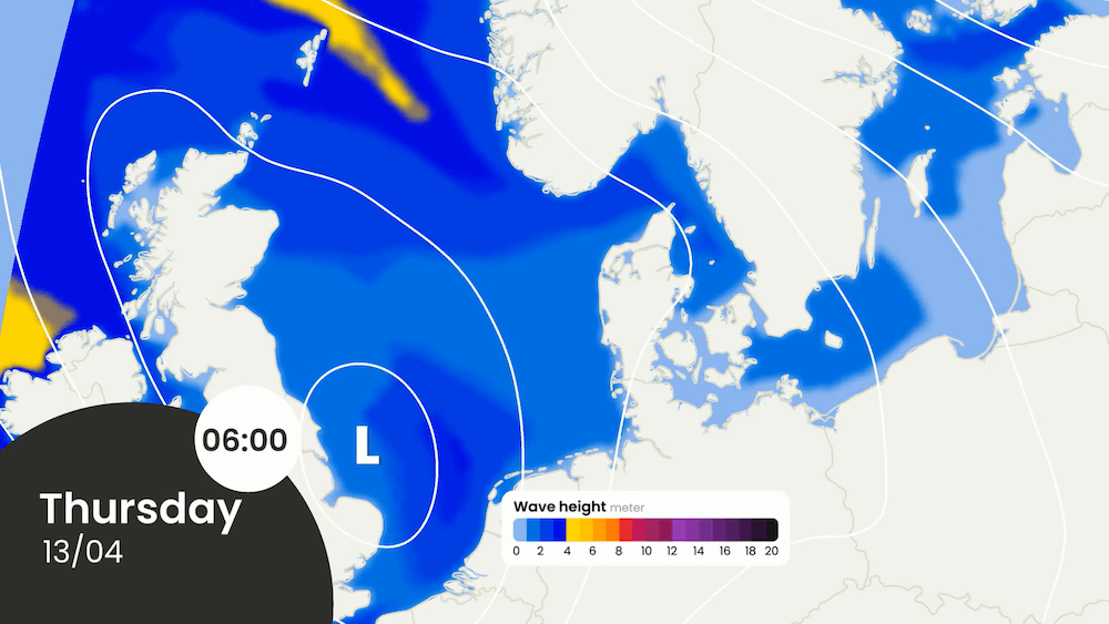 North Sea weather briefing week 15: Unsettled conditions with marginal ...