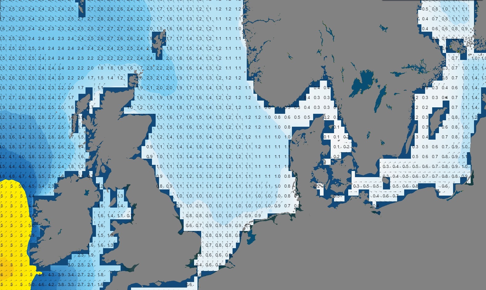 North Sea weather briefing week 32: Deep low-pressure area over Scandinavia