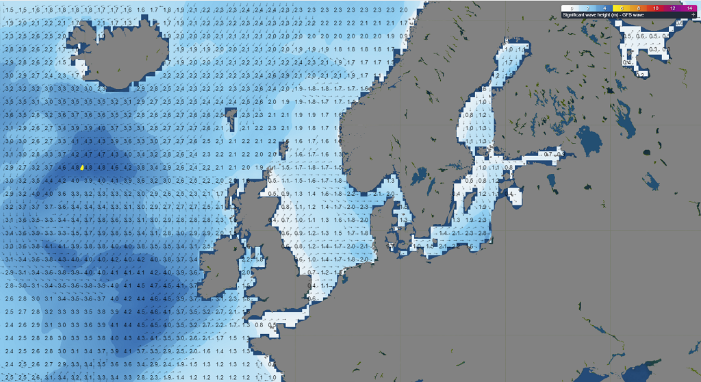 North Sea weather briefing week 40: Starting and ending with unsettled ...