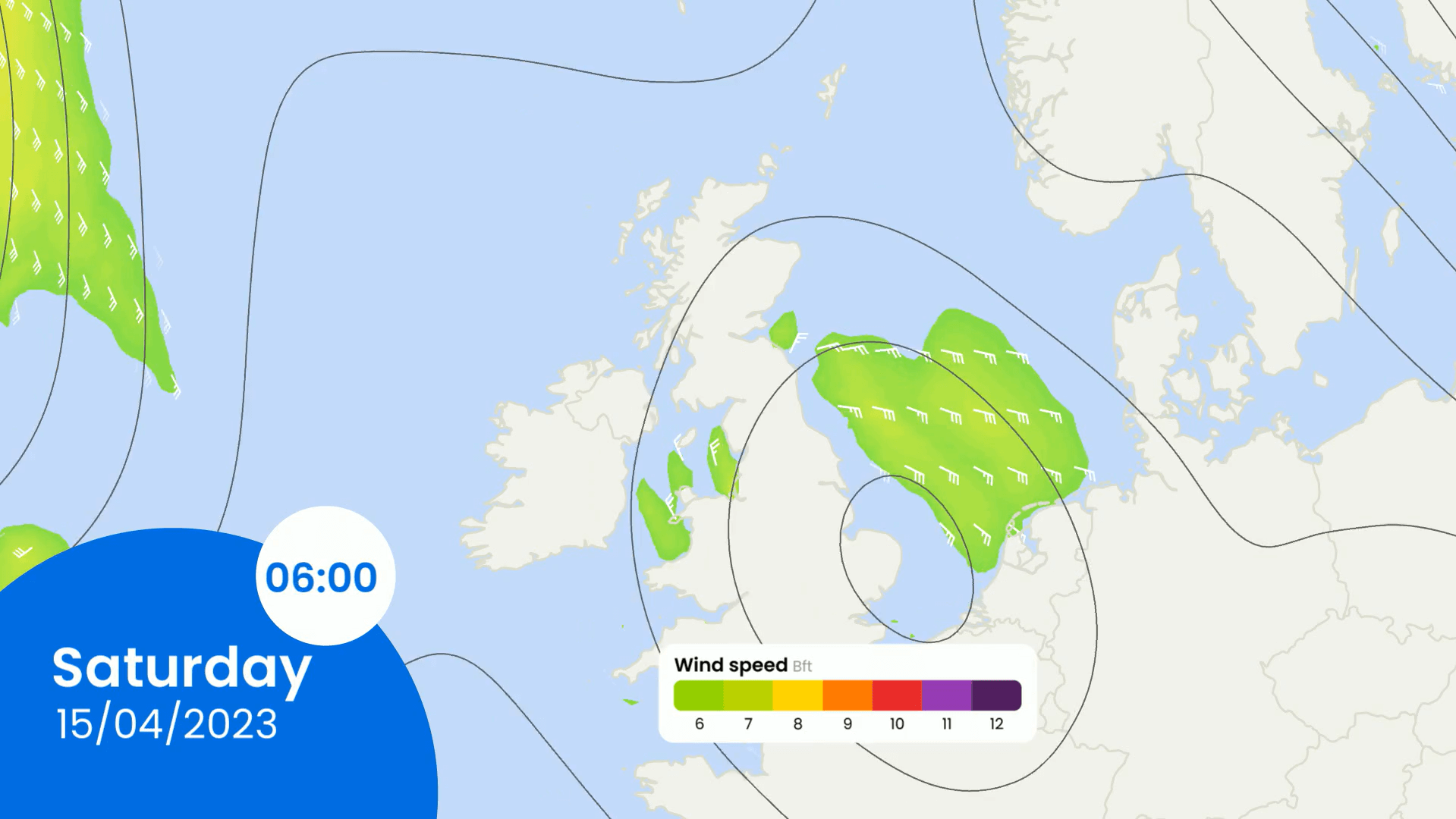 North Sea weather briefing week 15: Unsettled conditions with marginal ...