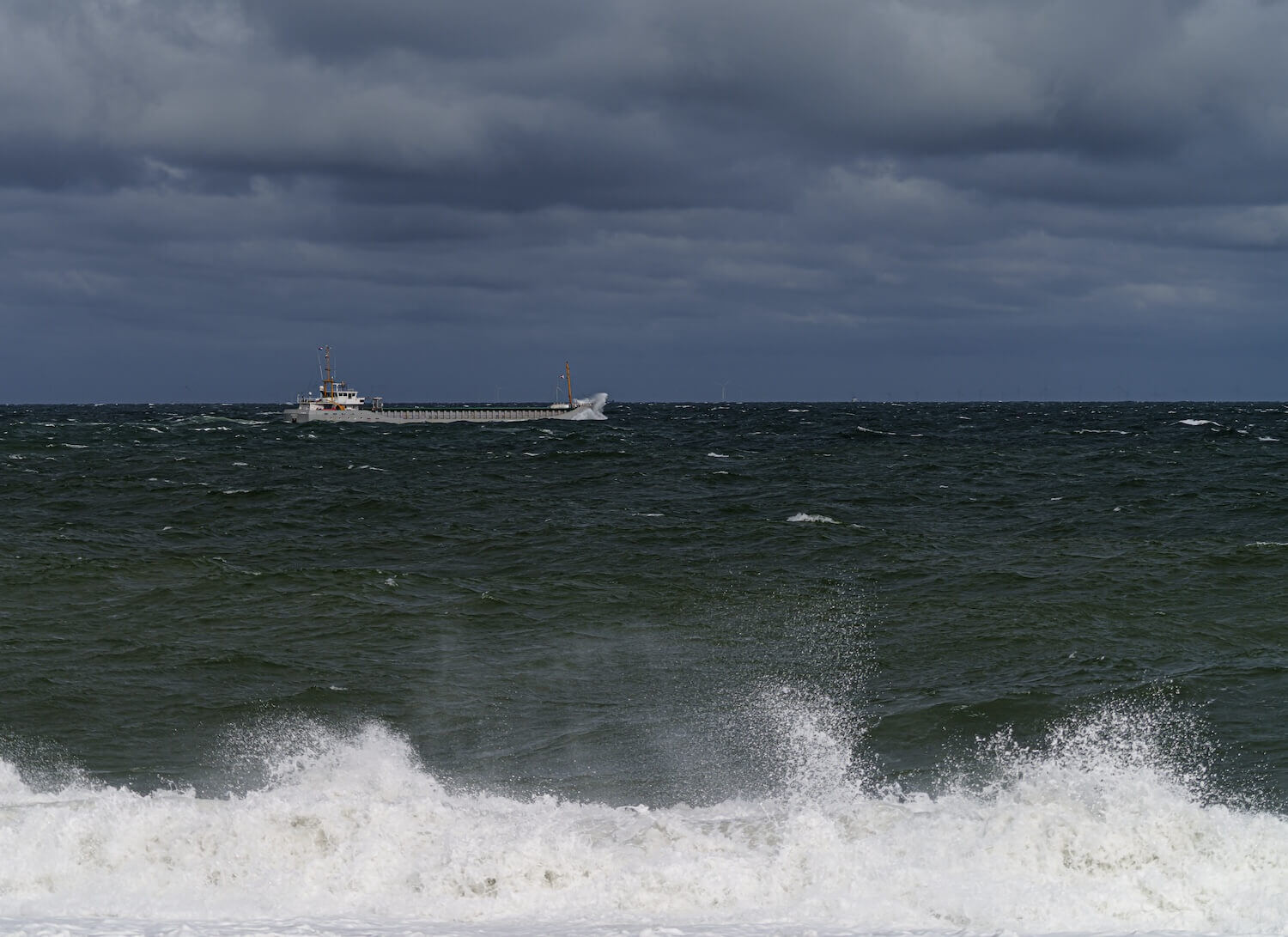 Effect of climate change on North Sea weather