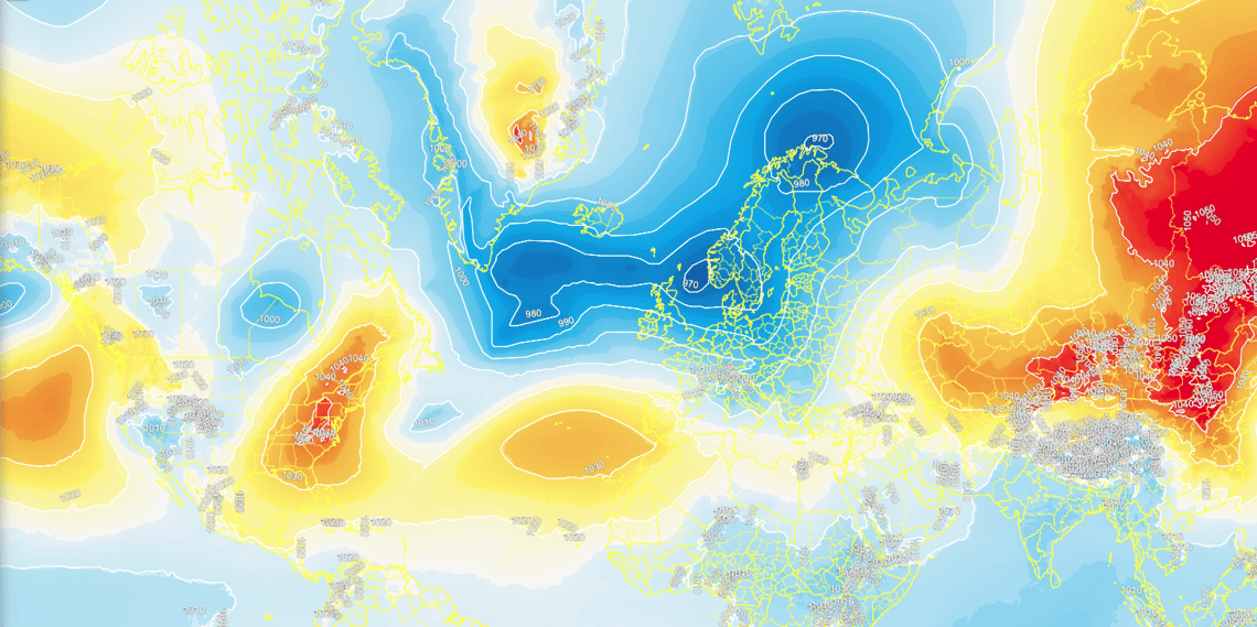 How do low-pressure areas form and what effect do they have out on the ...