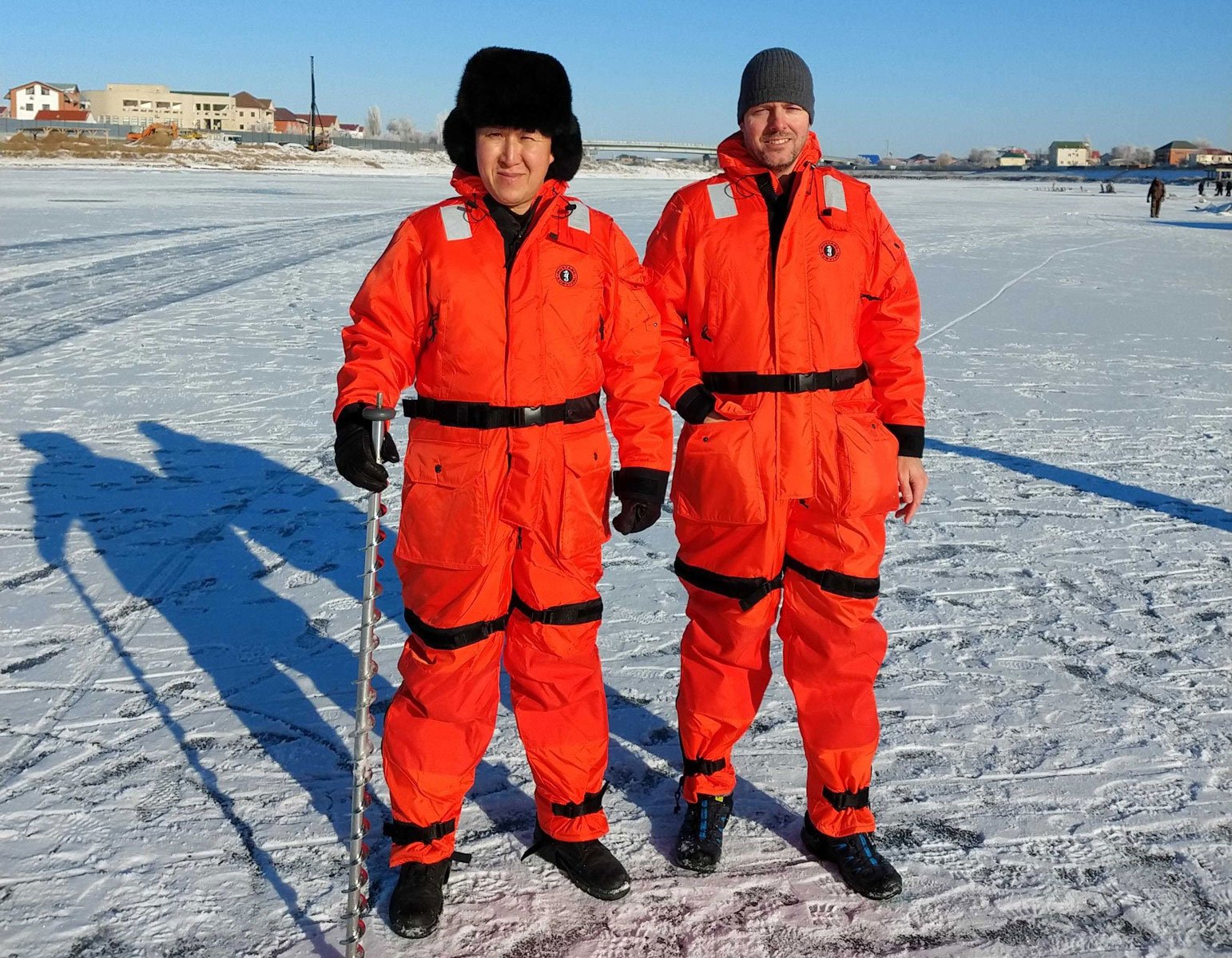 How we monitor ice development in the Caspian Sea