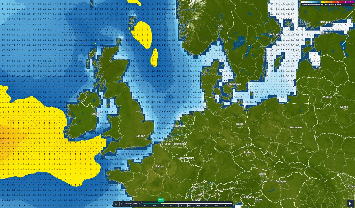 North Sea weather briefing week 44: Unsettled conditions ahead