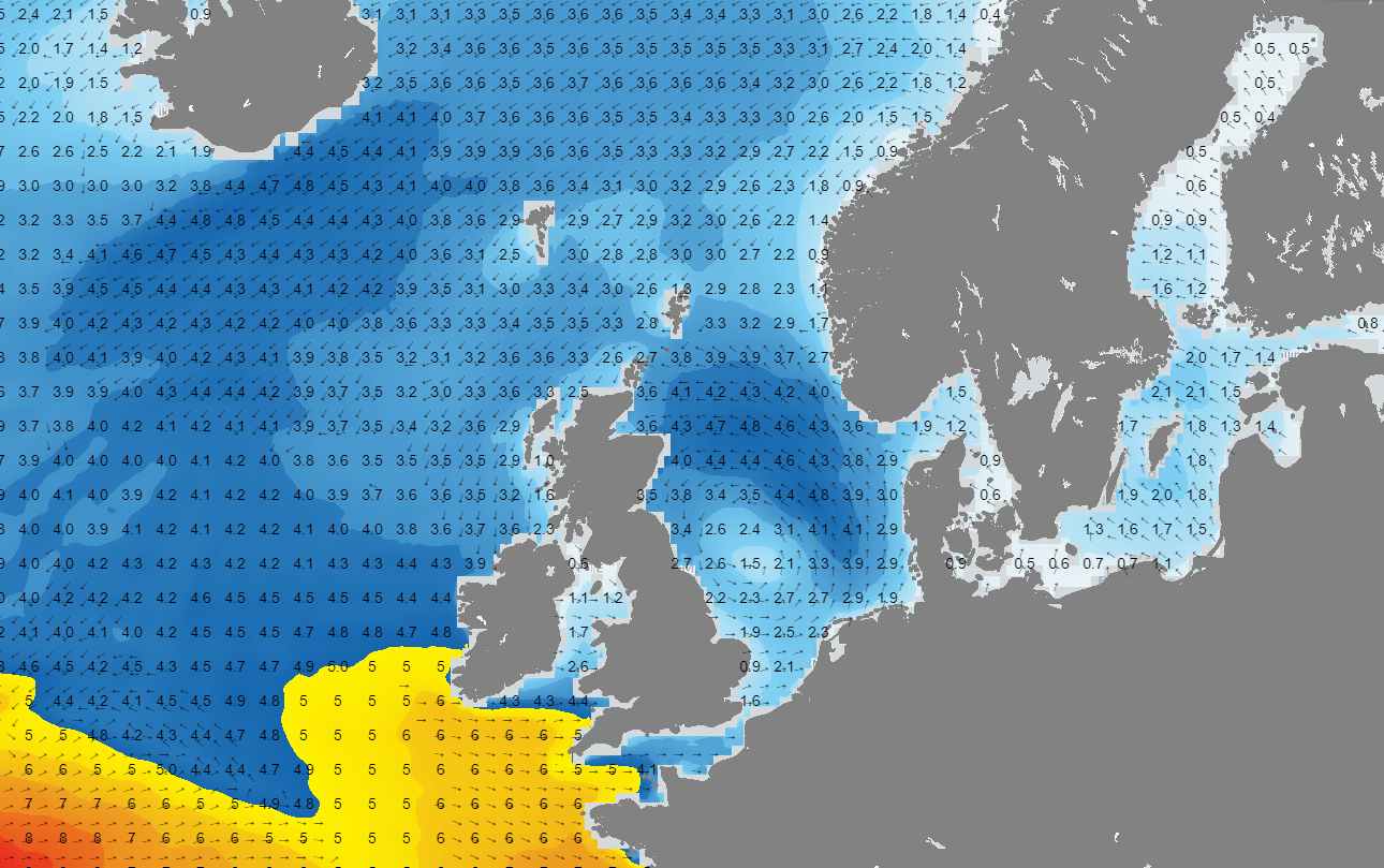 North Sea weather week 44: Deep low-pressure areas will dominate large ...