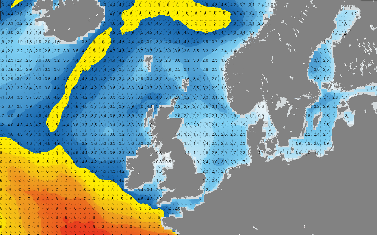 North Sea weather week 44: Deep low-pressure areas will dominate large ...