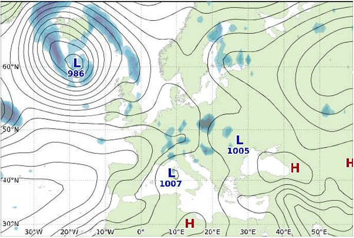 The efficiency of a synoptic chart