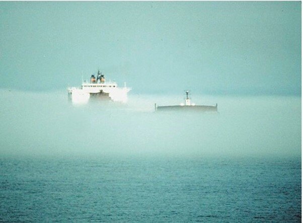 The sea clouds that affect operations the most: sea fog
