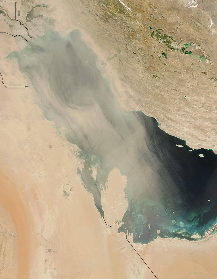Maritime weather in the Persian Gulf: key conditions