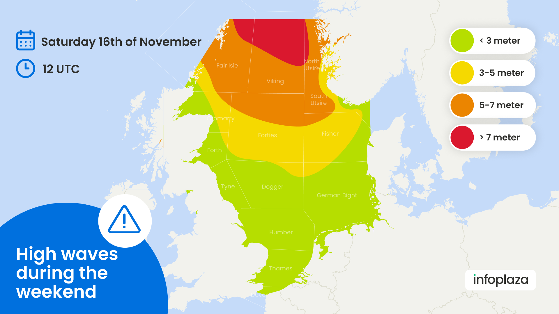 North Sea Weather: deteriorating conditions and uncertainty ahead for ...