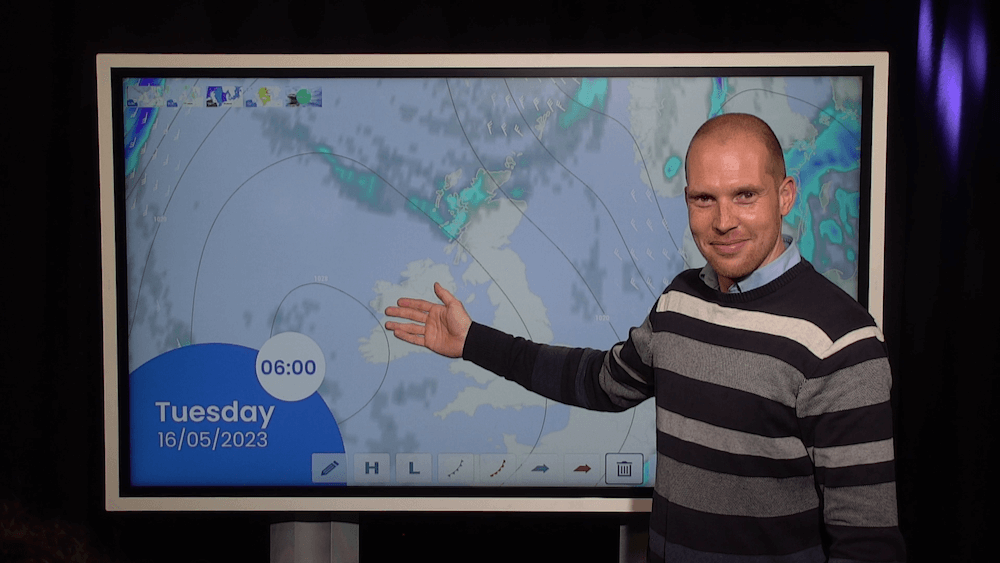 North Sea weather briefing week 20: prolonged period of calmer conditions?