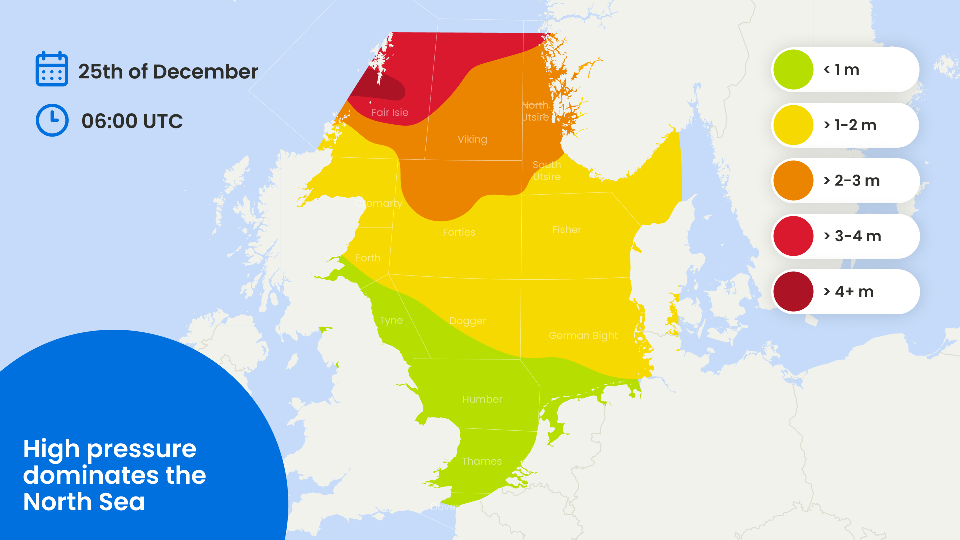 North Sea Weather: closing the year on a quiet note?